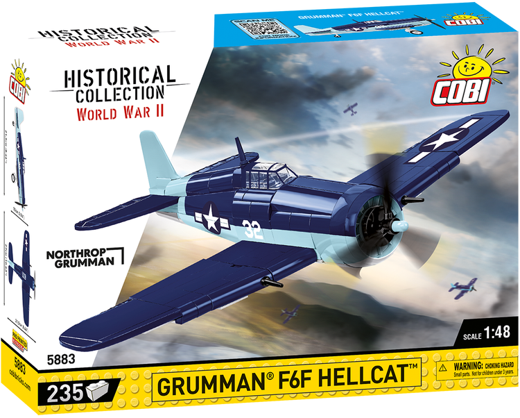 COBI Grumman F6F Hellcat Fighter : Set #5883 – Military Aviation Museum
