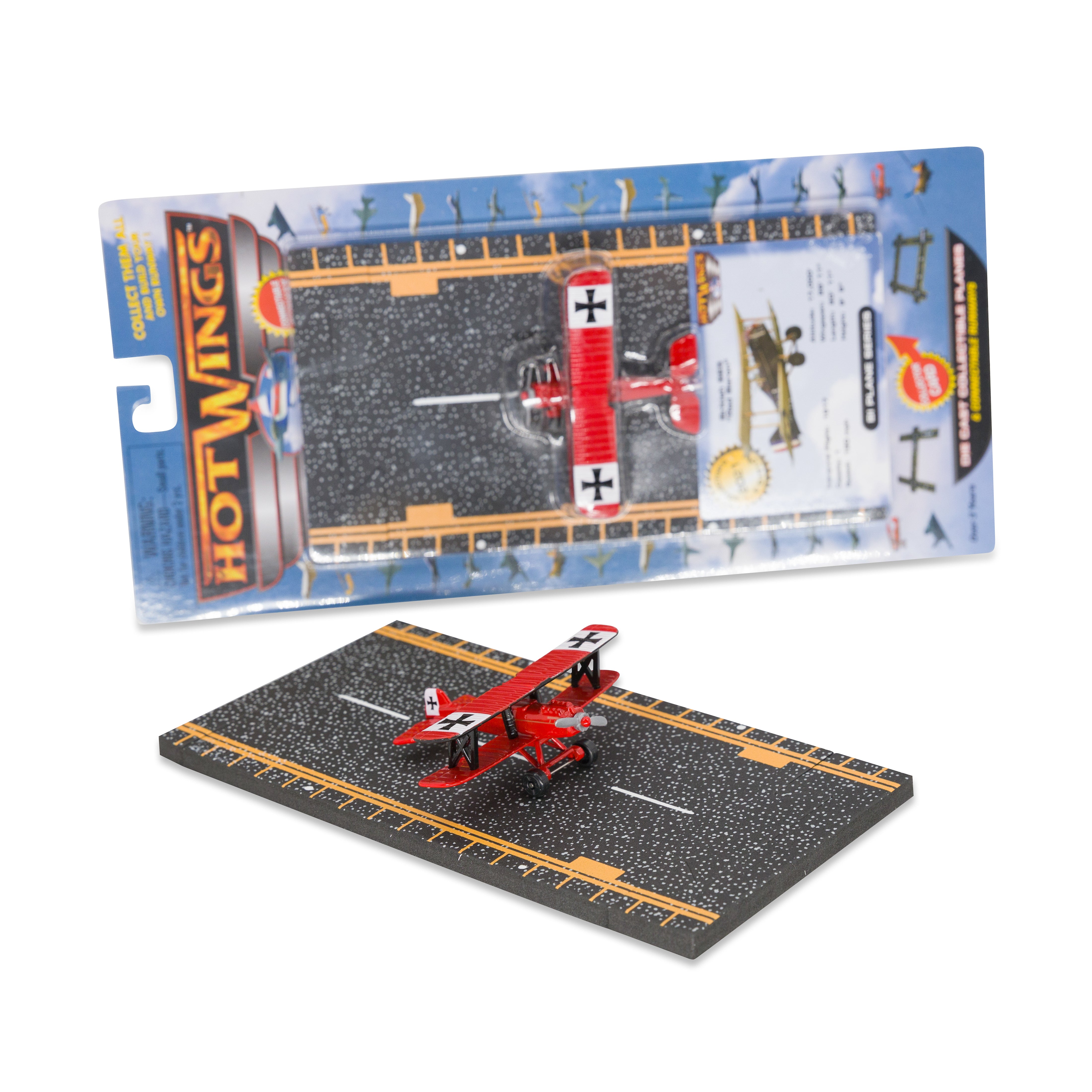 Hot Wings Red Baron Diecast Metal Model w/Track – Military Aviation Museum