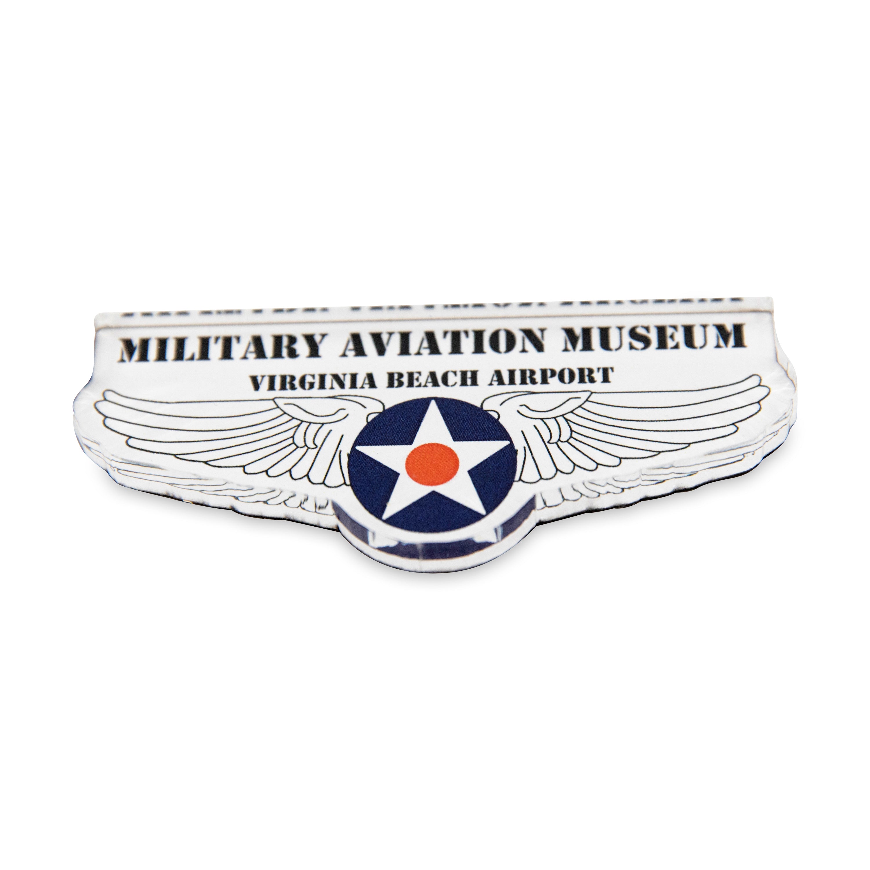 Acrylic Logo Magnet – Military Aviation Museum